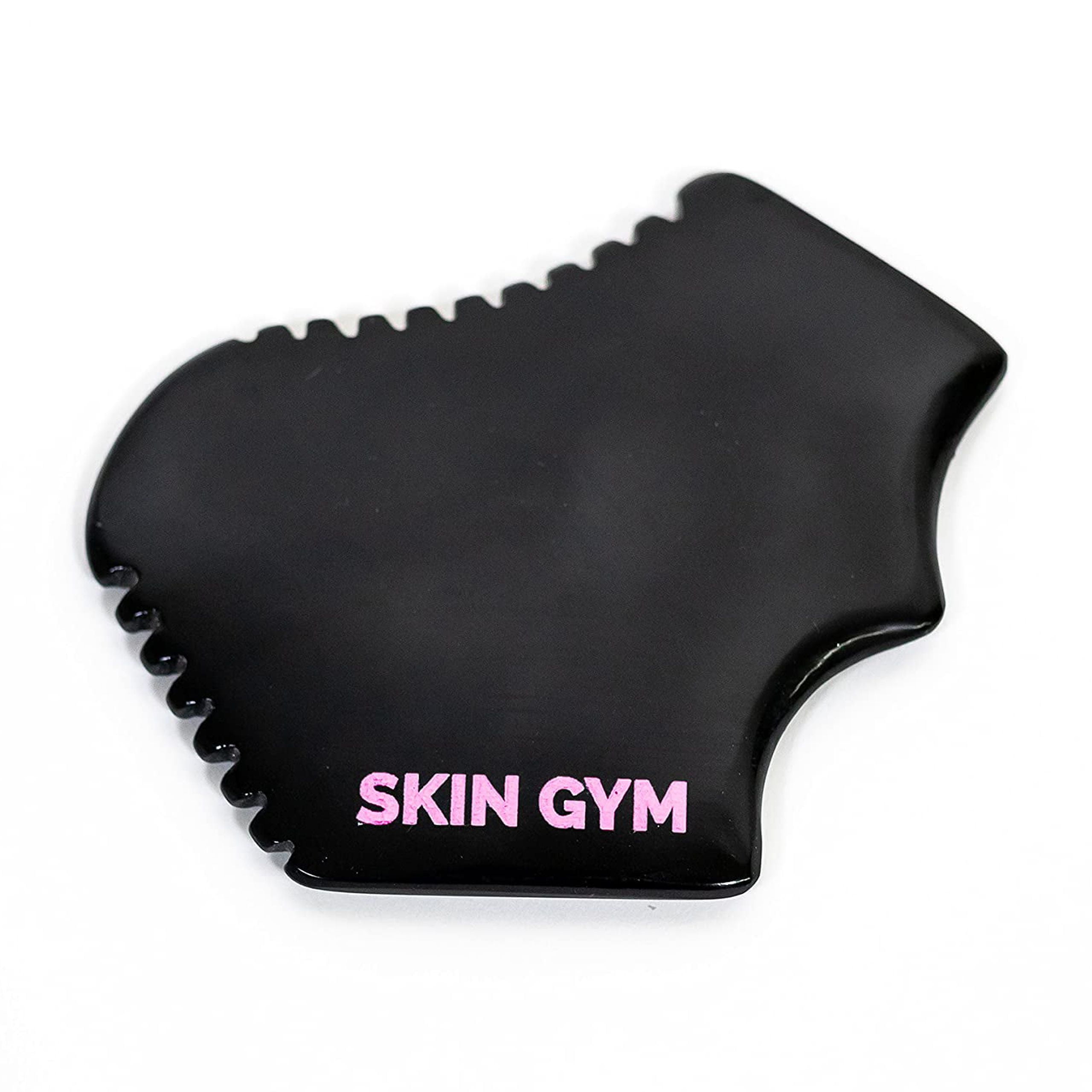 Skin Gym Cleo Bian Stone Gua Sha Face Massager for Under Eye Bags, Puffy Eyes and Fine Lines ...