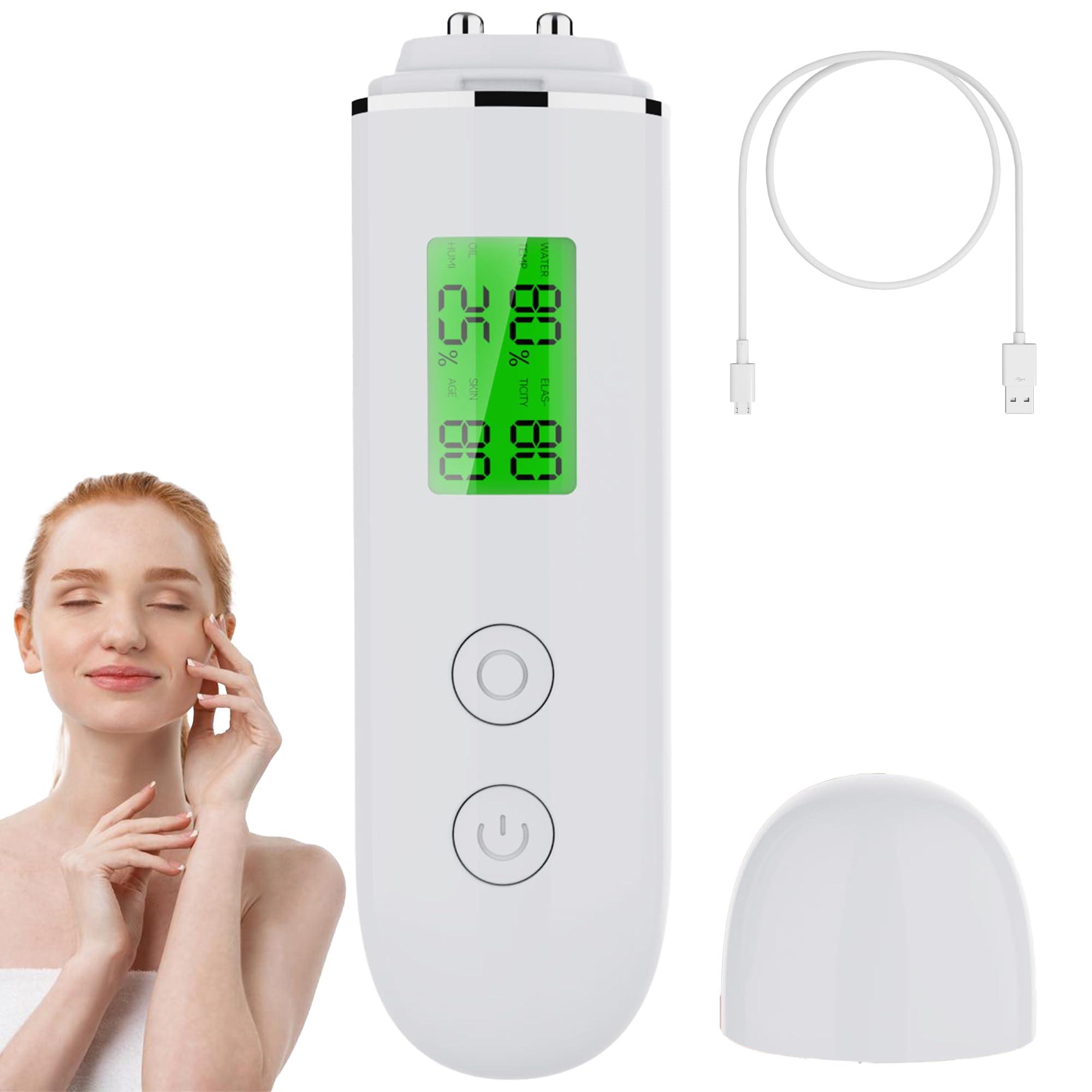 Skin Hydration Tester Monitor IRF13 - Professional Portable Digital ...
