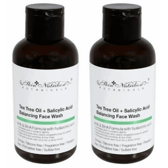 Skin Nutrition Botanicals Tea Tree Oil + Salicylic Acid Balancing Face ...
