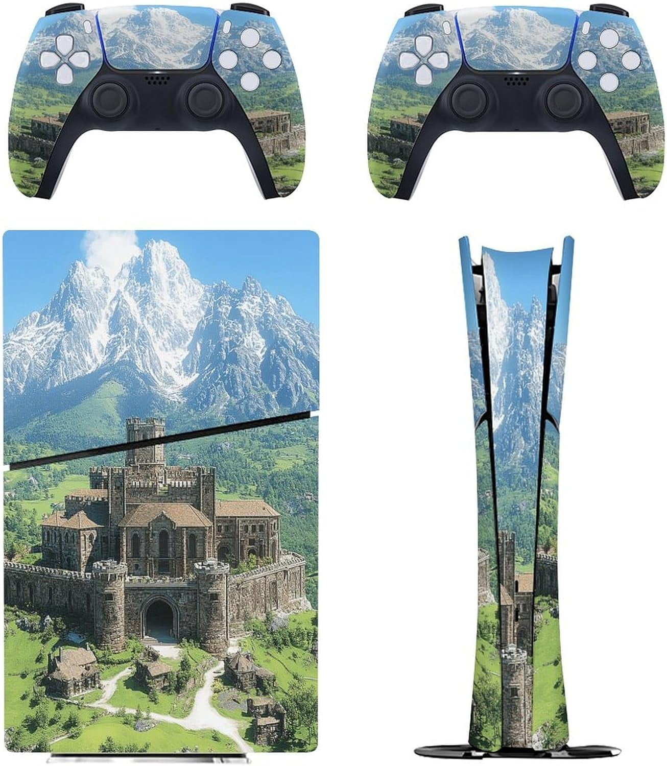 Skin for PS5 Slim Digital Edition, Sticker Cover for PlayStation 5 ...
