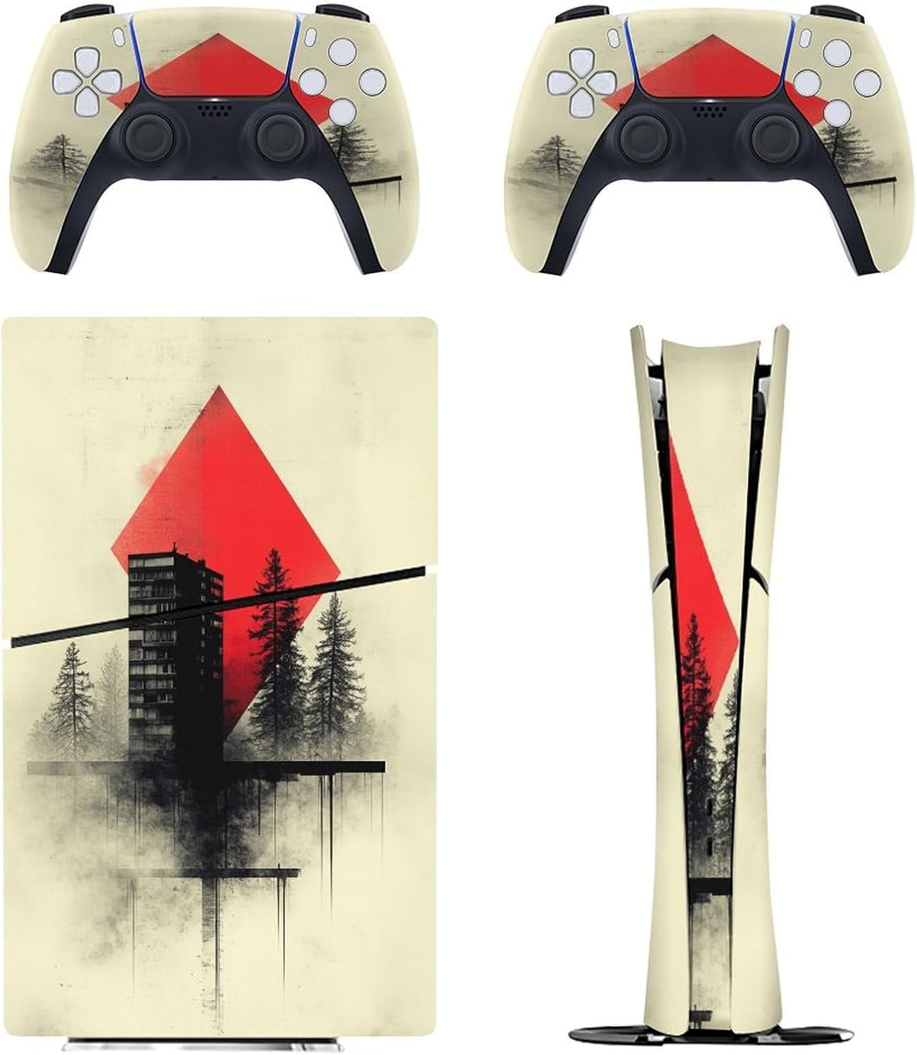 Skin for PS5 Slim Digital Edition, Sticker Cover for PlayStation 5 ...