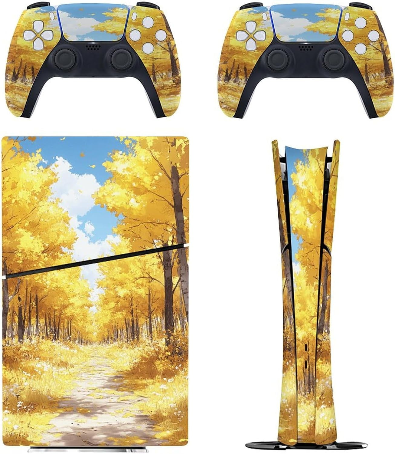 Skin for PS5 Slim Digital Edition, Sticker Cover for PlayStation 5 ...