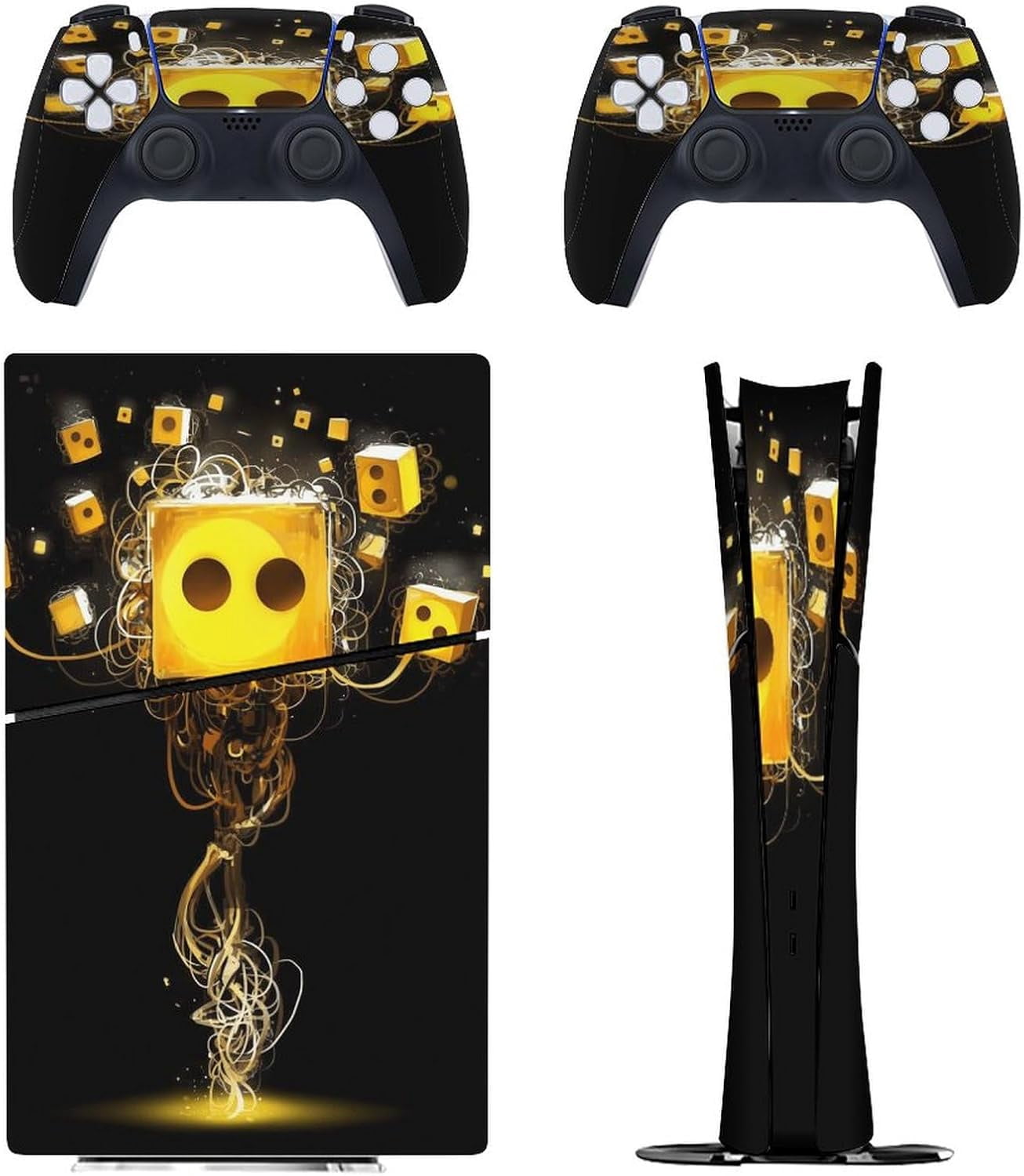 Skin for PS5 Slim Digital Edition, Sticker Cover for PlayStation 5 ...