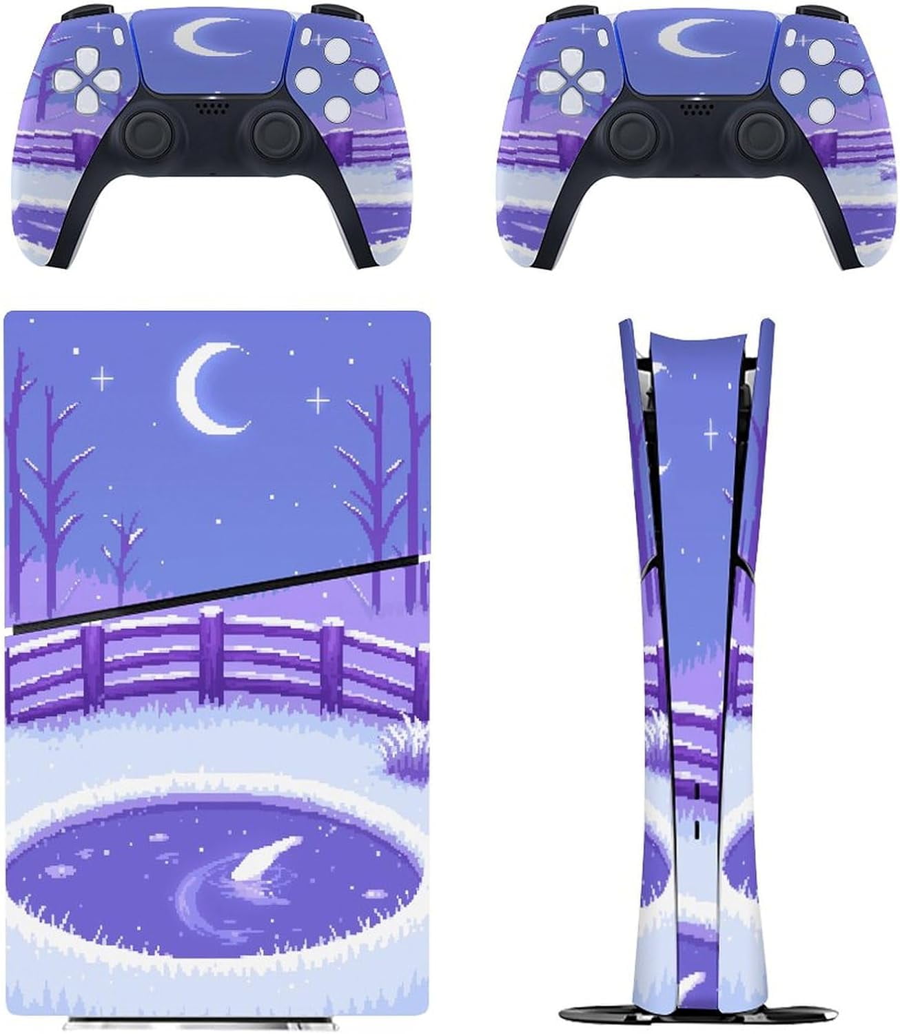 Skin for PS5 Slim Digital Edition, Sticker Cover for PlayStation 5 ...