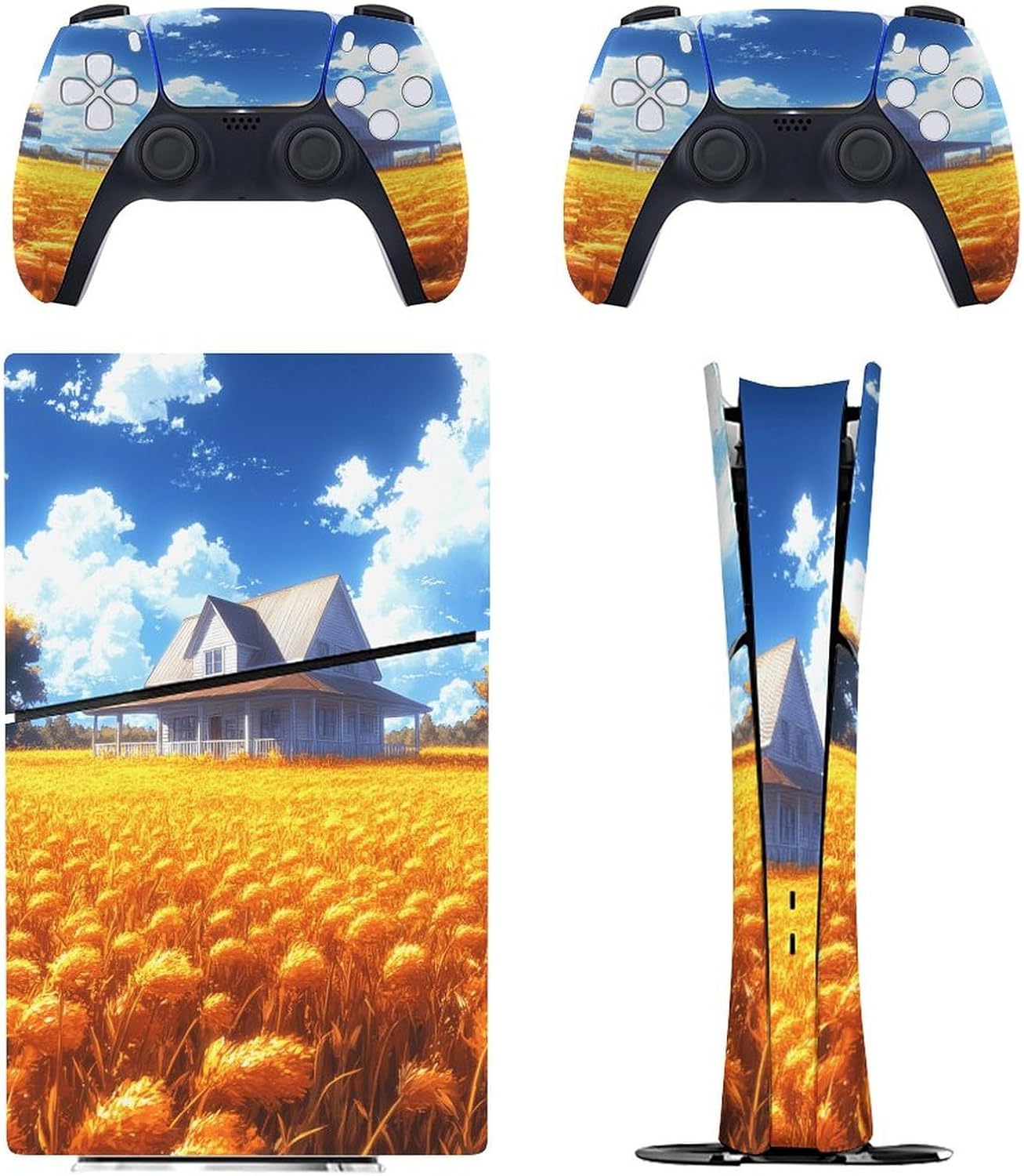 Skin for PS5 Slim Digital Edition, Sticker Cover for PlayStation 5 ...