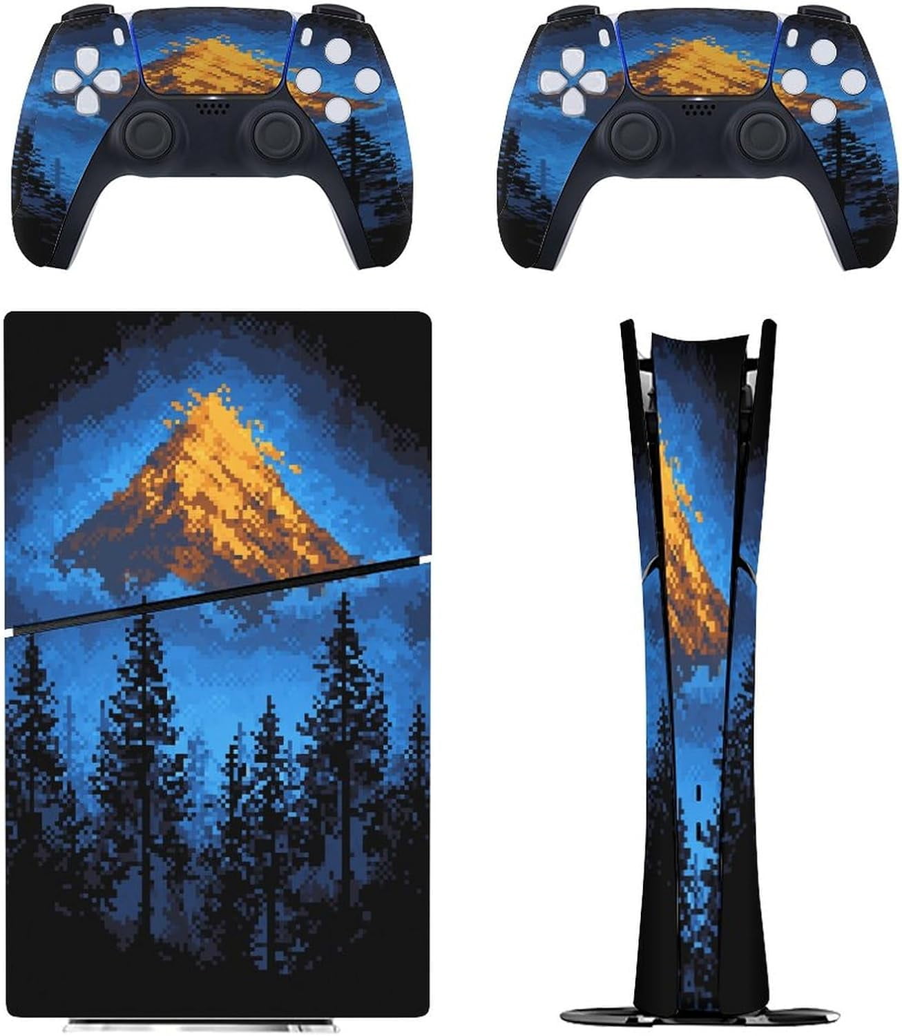 Skin for PS5 Slim Digital Edition, Sticker Cover for PlayStation 5 ...