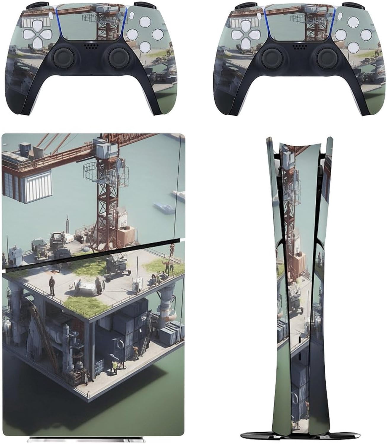 Skin for PS5 Slim Digital Edition, Sticker Cover for PlayStation 5 ...