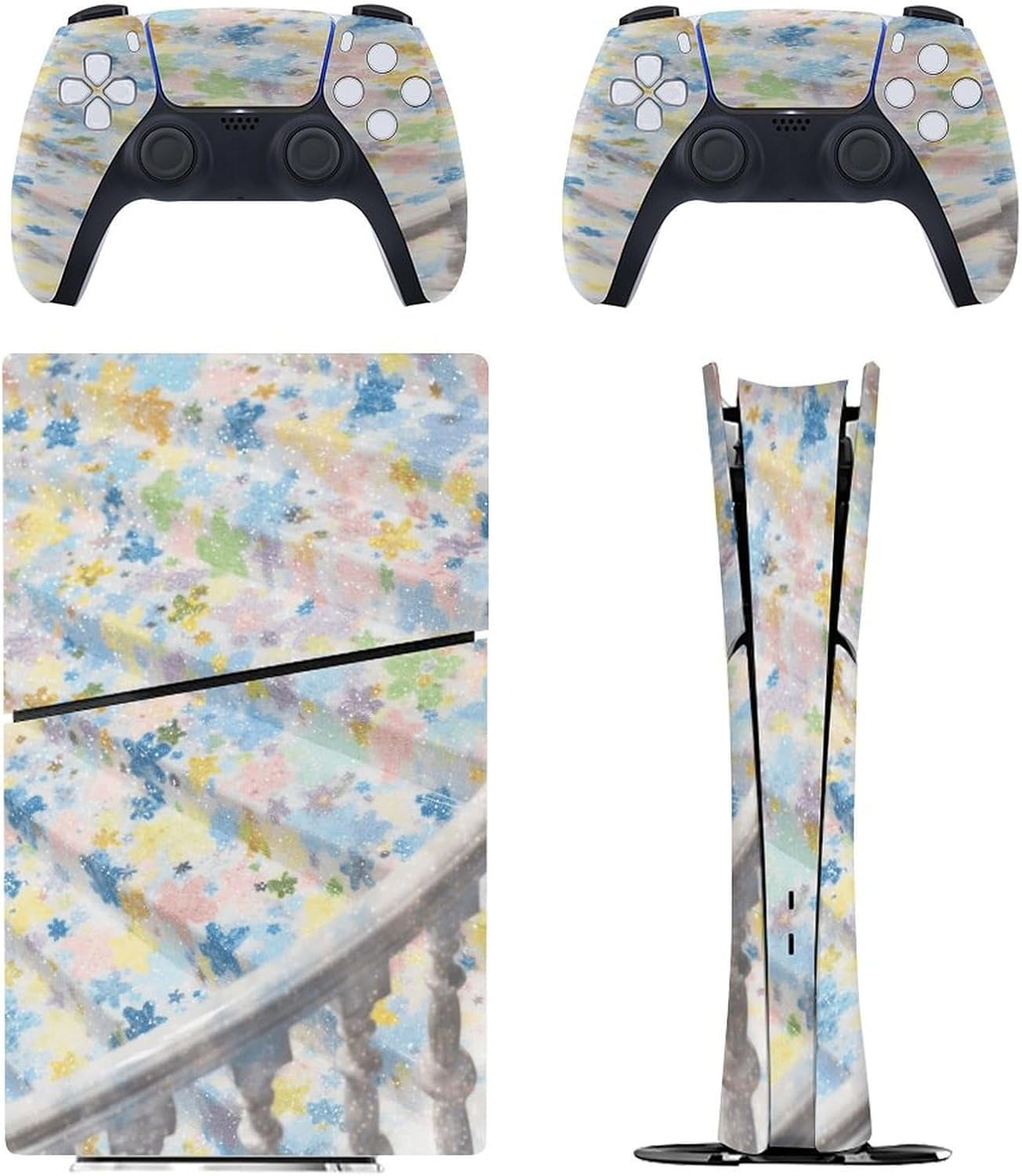 Skin for PS5 Slim Digital Edition, Sticker Cover for PlayStation 5 ...