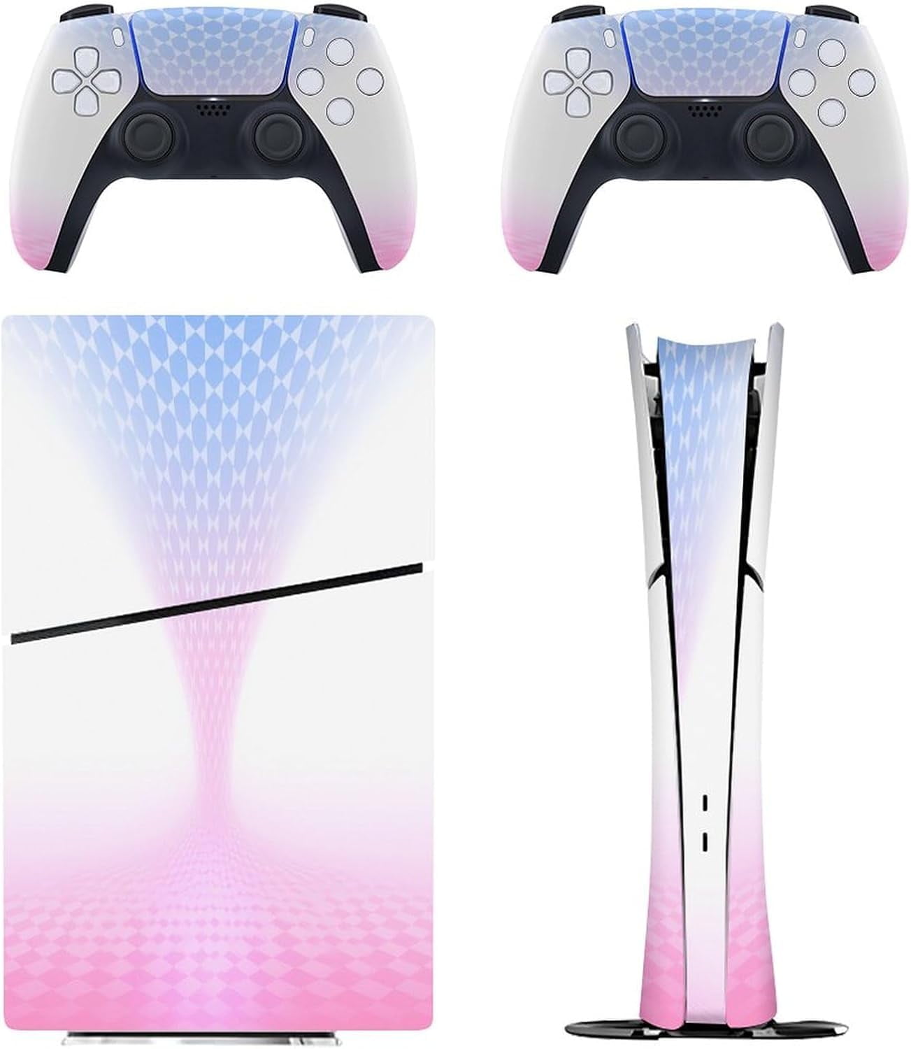 Skin for PS5 Slim Digital Edition, Sticker Cover for PlayStation 5 ...