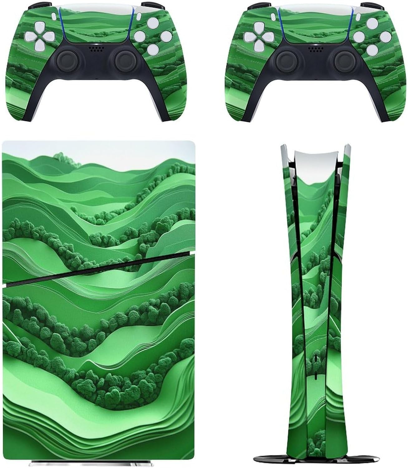 Skin for PS5 Slim Digital Edition, Sticker Cover for PlayStation 5 ...