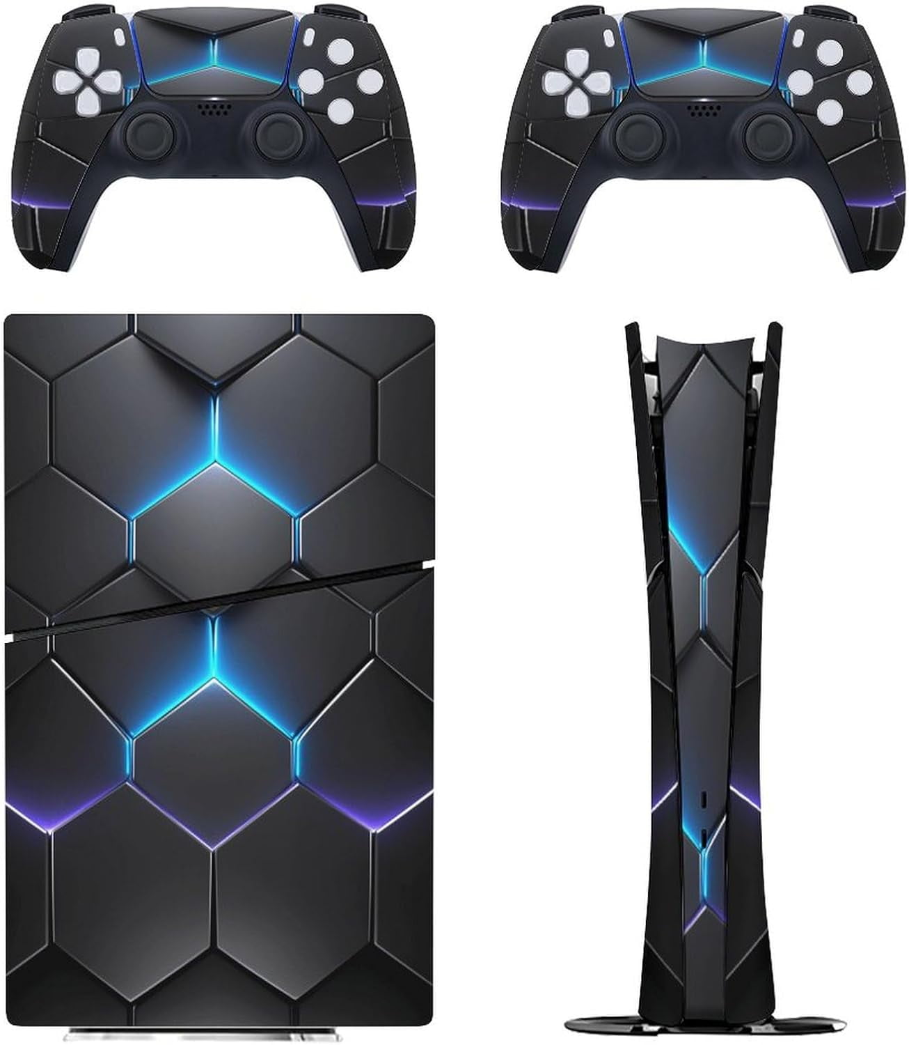 Skin for PS5 Slim Digital Edition, Sticker Cover for PlayStation 5 ...