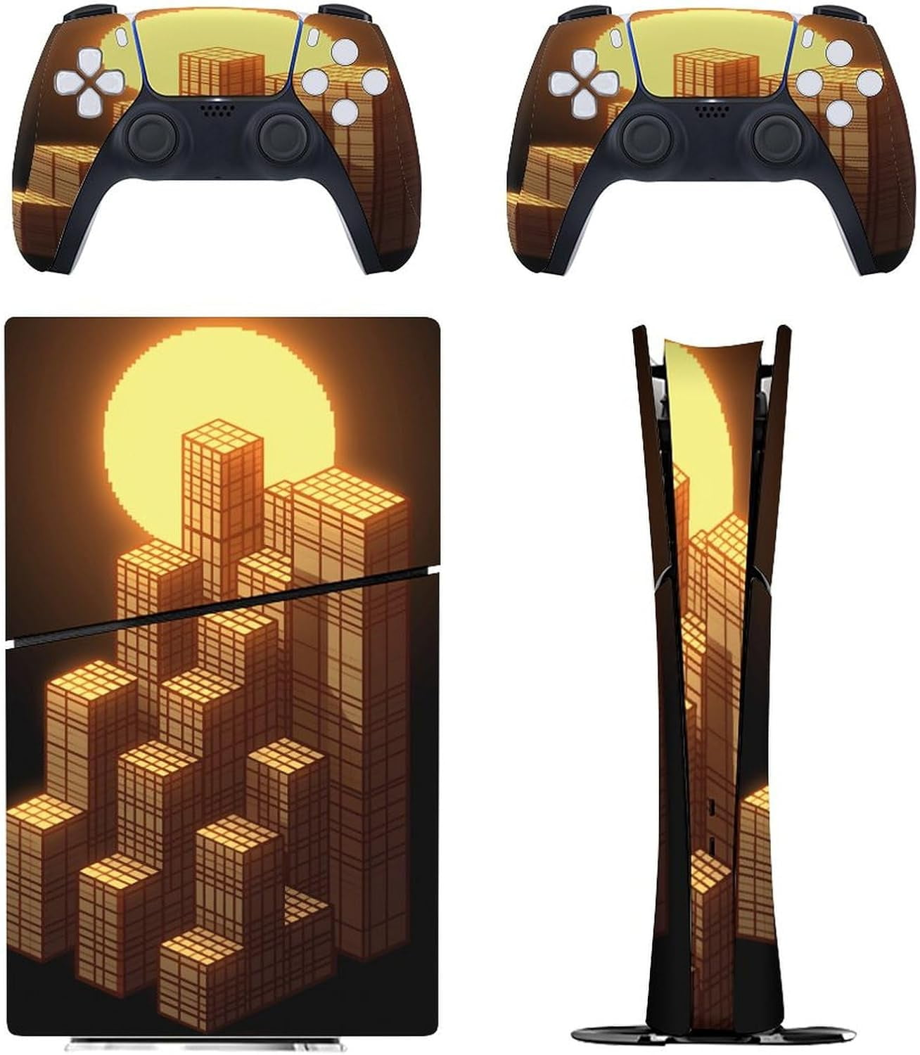 Skin for PS5 Slim Digital Edition, Sticker Cover for PlayStation 5 ...