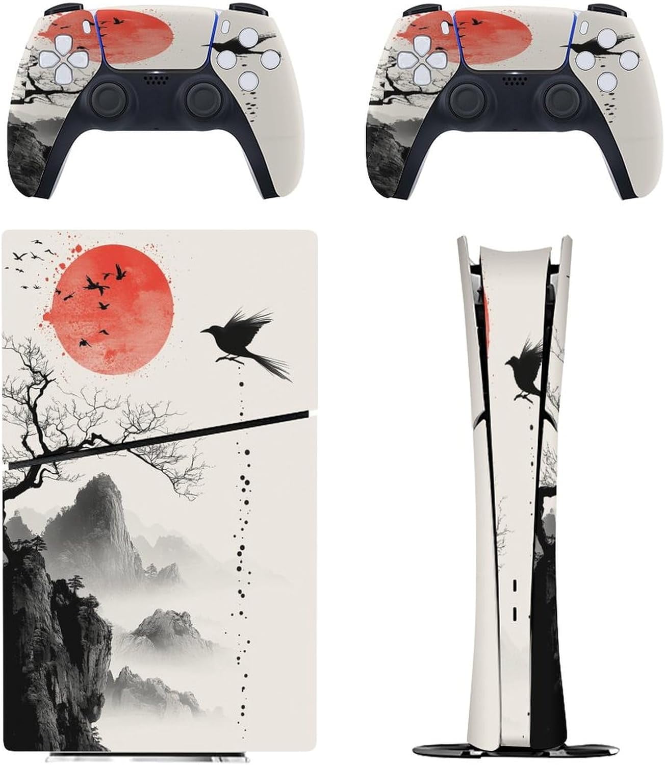 Skin for PS5 Slim Digital Edition, Sticker Cover for PlayStation 5 ...