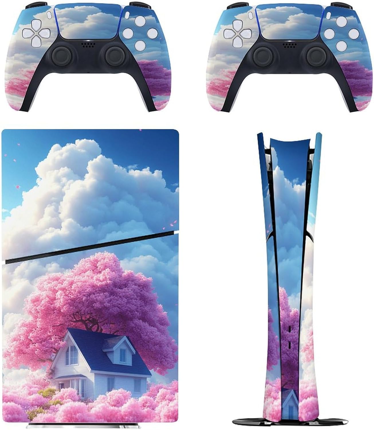 Skin for PS5 Slim Digital Edition, Sticker Cover for PlayStation 5 ...