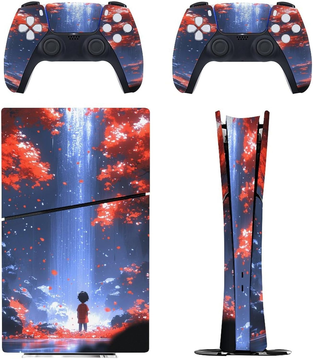 Skin for PS5 Slim Digital Edition, Sticker Cover for PlayStation 5 ...