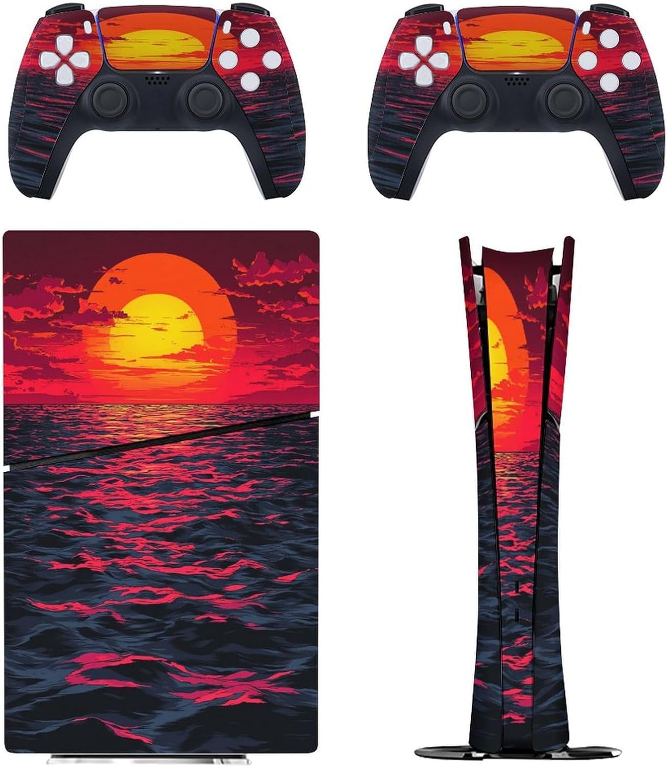 Skin for PS5 Slim Digital Edition, Sticker Cover for PlayStation 5 ...