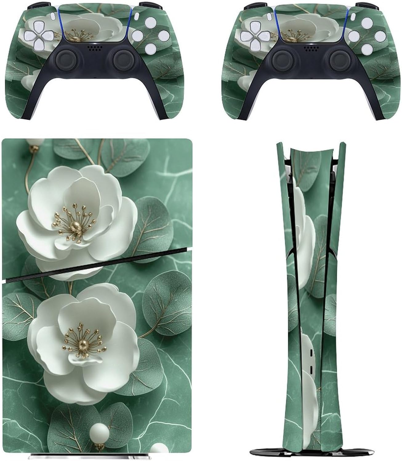 Skin for PS5 Slim Digital Edition, Sticker Cover for PlayStation 5 ...