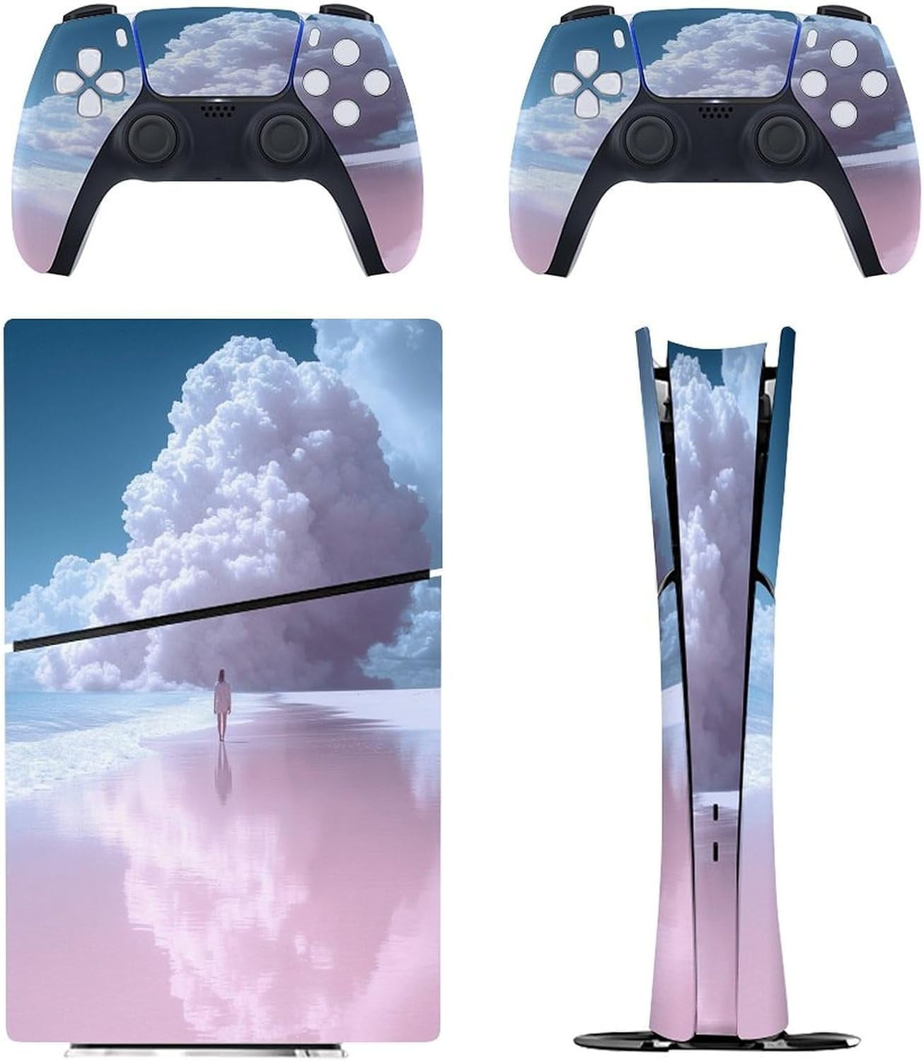 Skin for PS5 Slim Digital Edition, Sticker Cover for PlayStation 5 ...