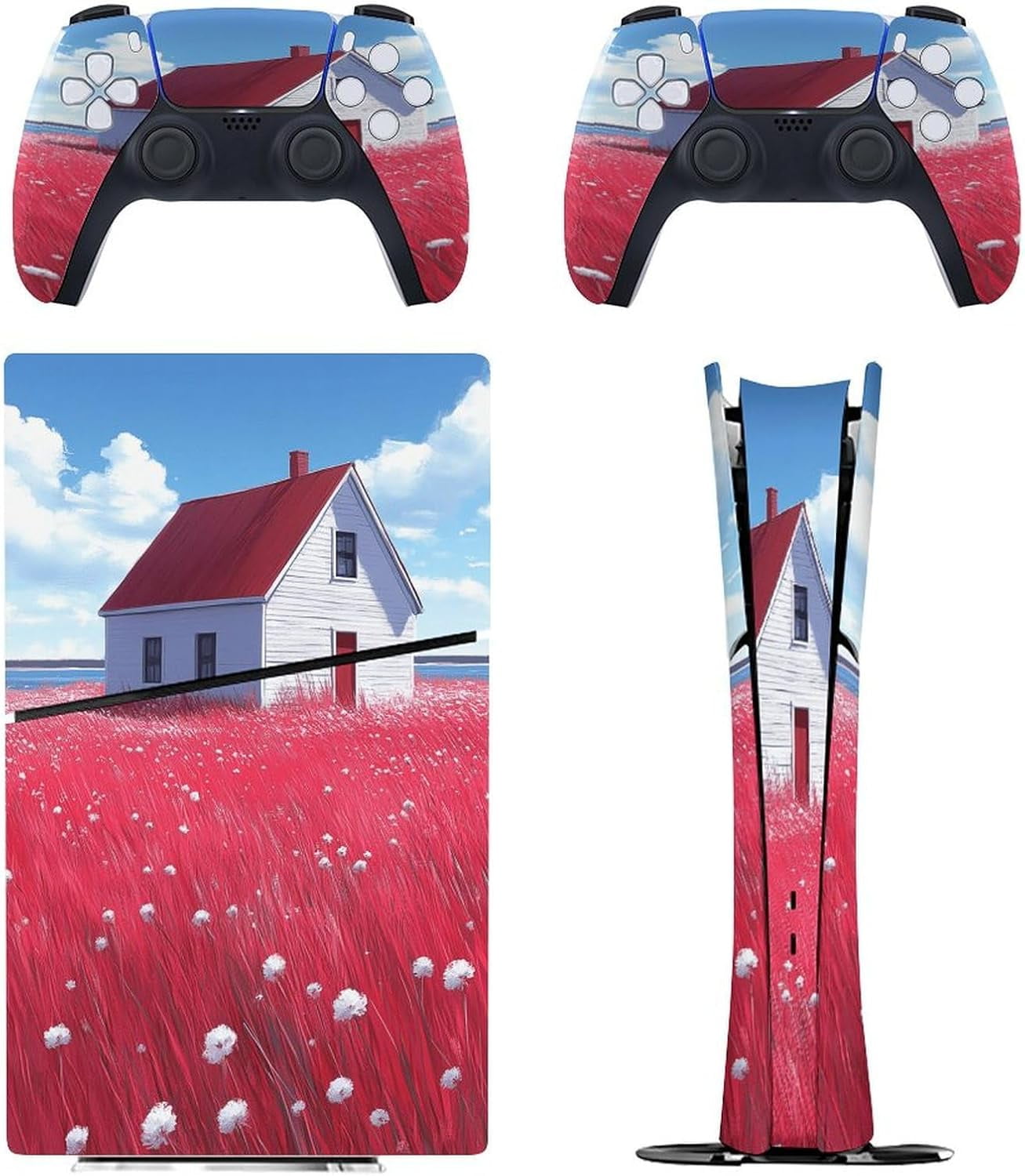 Skin for PS5 Slim Digital Edition, Sticker Cover for PlayStation 5 ...