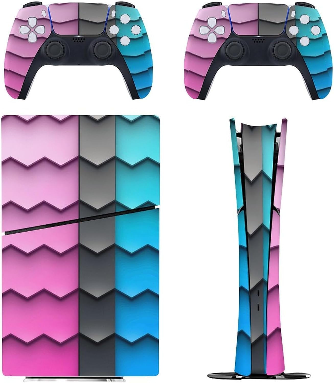 Skin for PS5 Slim Digital Edition, Sticker Cover for PlayStation 5 ...