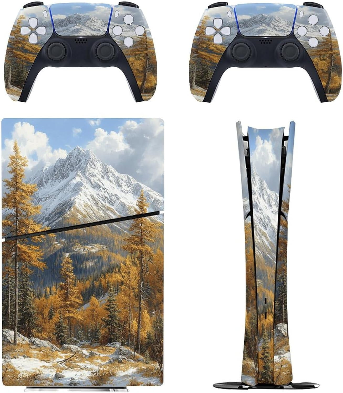 Skin for PS5 Slim Digital Edition, Sticker Cover for PlayStation 5 ...