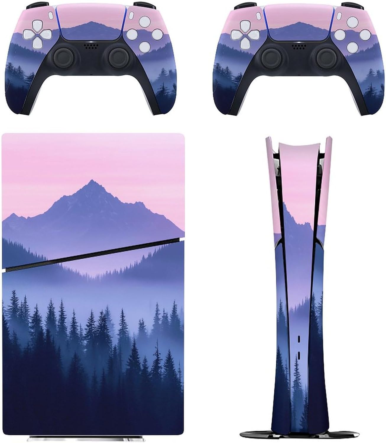 Skin for PS5 Slim Digital Edition, Sticker Cover for PlayStation 5 ...