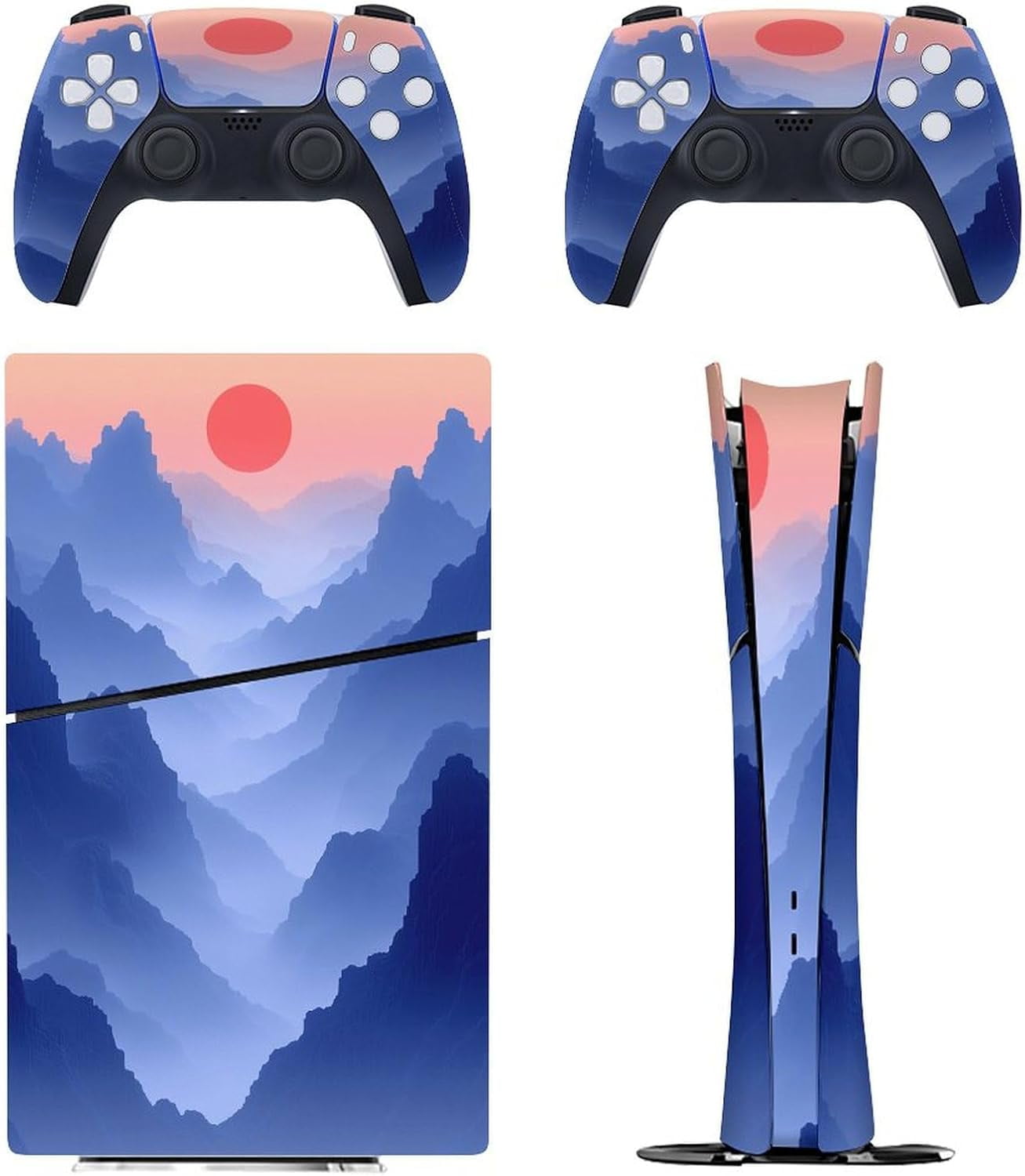 Skin for PS5 Slim Digital Edition, Sticker Cover for PlayStation 5 ...