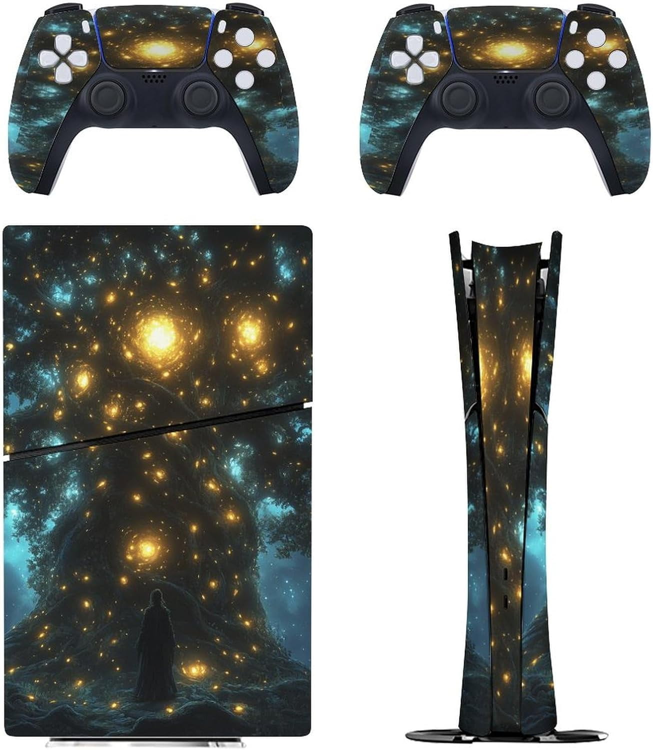Skin for PS5 Slim Digital Edition, Sticker Cover for PlayStation 5 ...