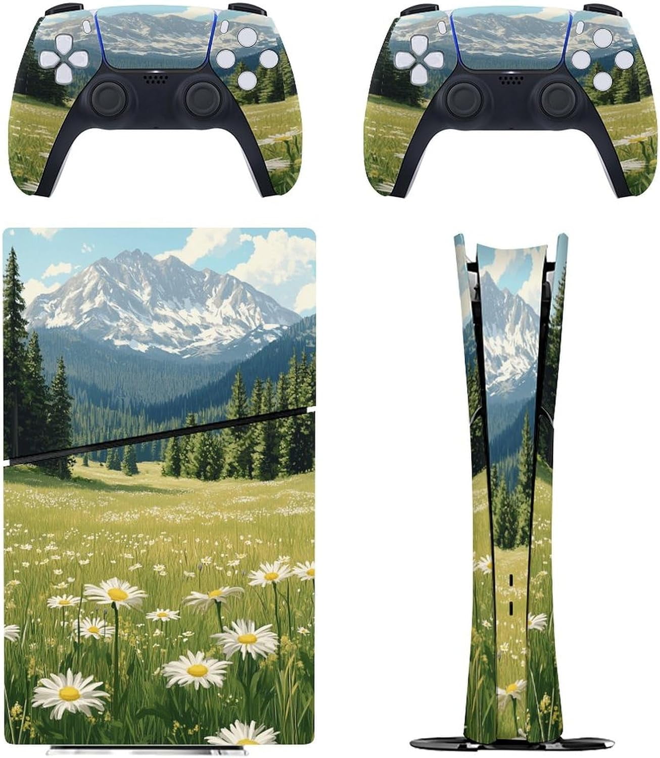 Skin for PS5 Slim Digital Edition, Sticker Cover for PlayStation 5 ...