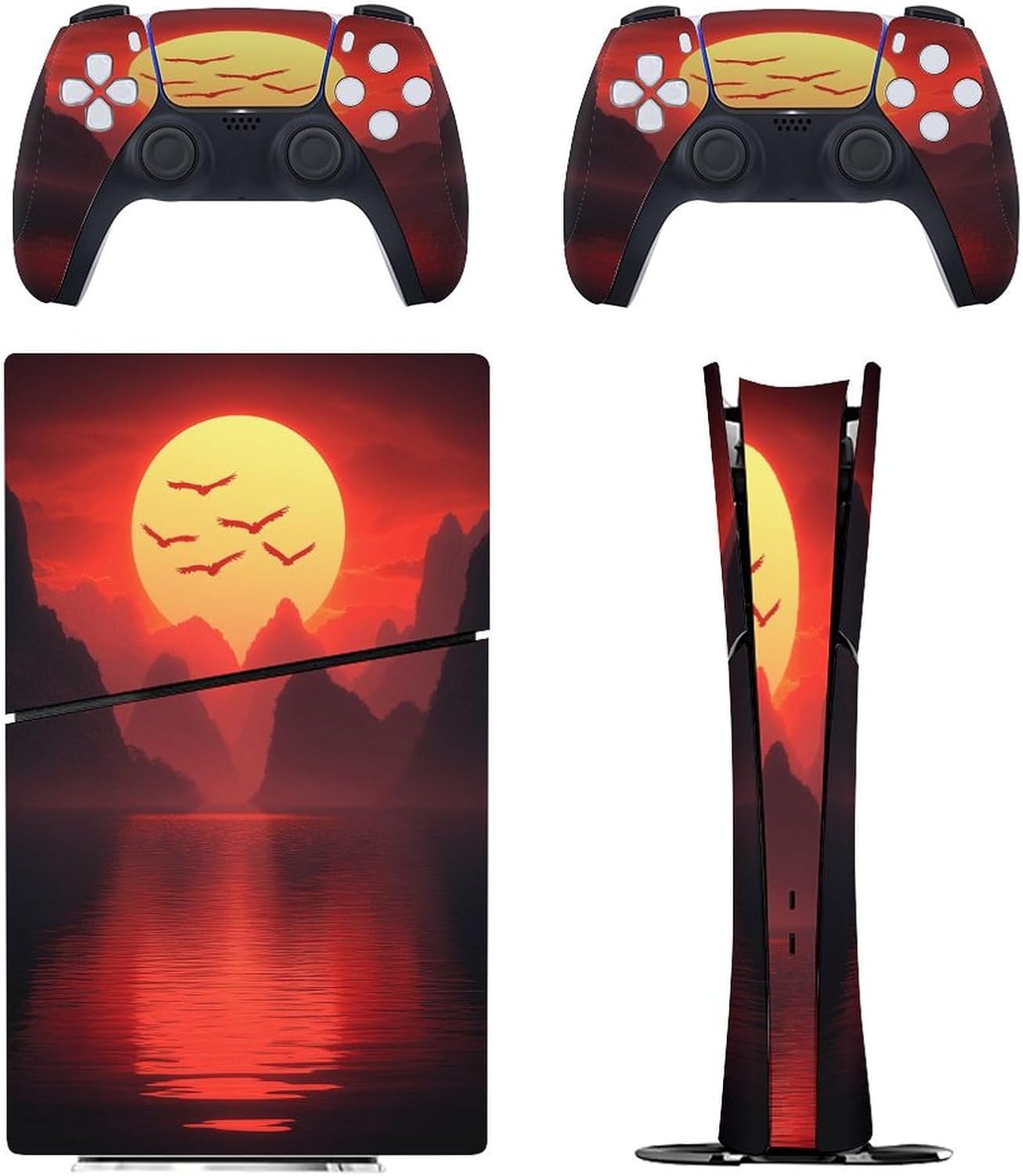 Skin for PS5 Slim Digital Edition, Sticker Cover for PlayStation 5 ...