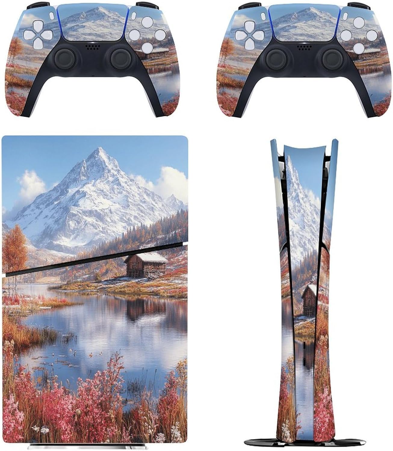 Skin for PS5 Slim Digital Edition, Sticker Cover for PlayStation 5 ...