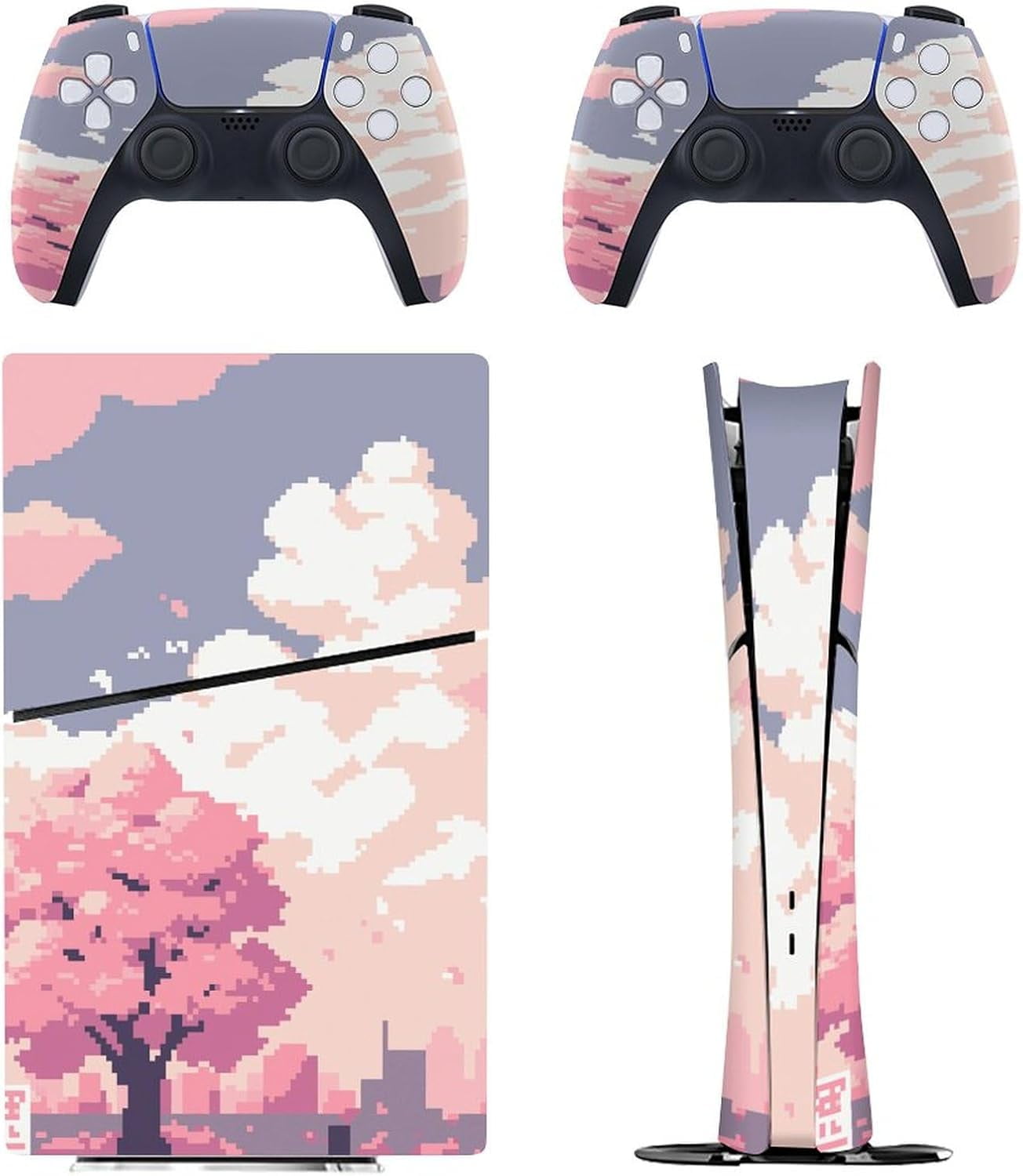 Skin for PS5 Slim Digital Edition, Sticker Cover for PlayStation 5 ...