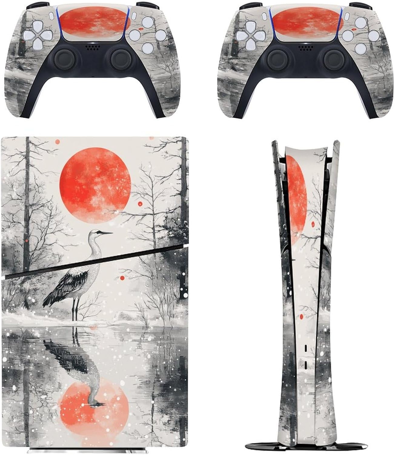 Skin for PS5 Slim Digital Edition, Sticker Cover for PlayStation 5 ...