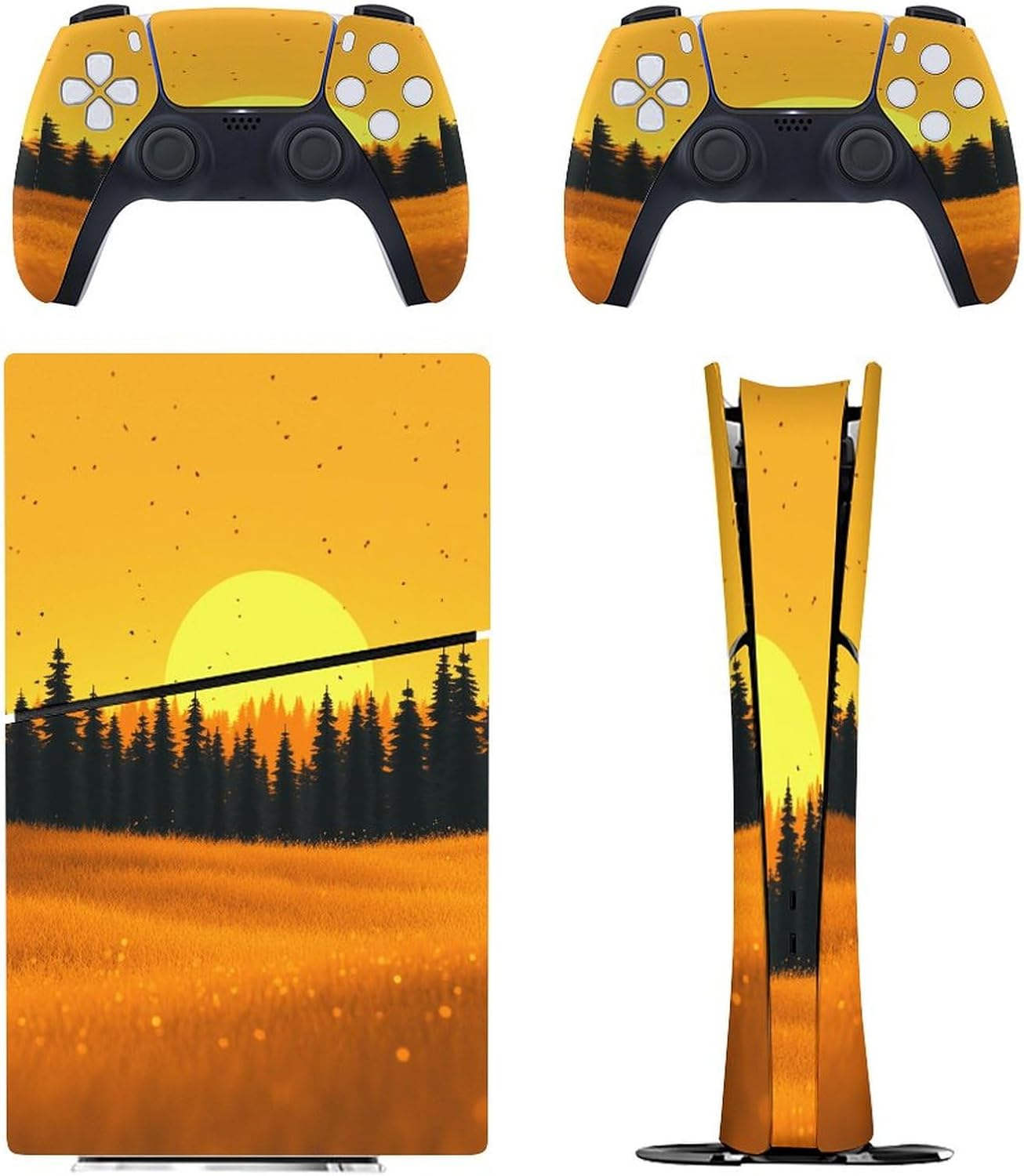 Skin for PS5 Slim Digital Edition, Sticker Cover for PlayStation 5 ...