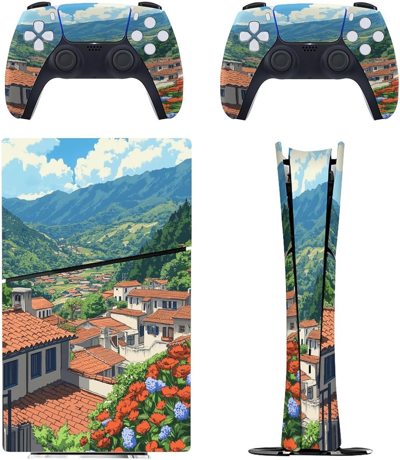 Skin for PS5 Slim Digital Edition, Sticker Cover for PlayStation 5 ...