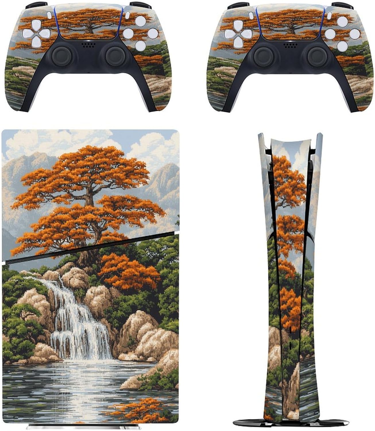 Skin for PS5 Slim Digital Edition, Sticker Cover for PlayStation 5 ...