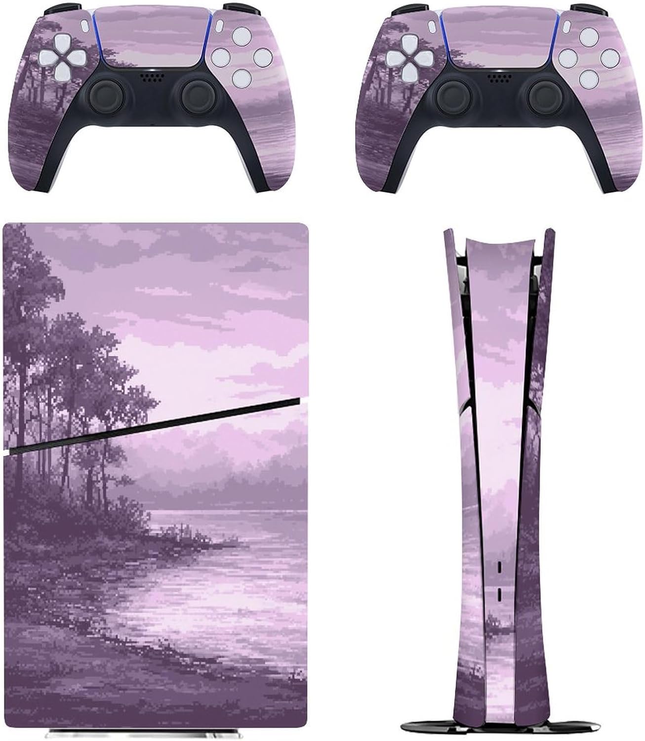 Skin for PS5 Slim Digital Edition, Sticker Cover for PlayStation 5 ...