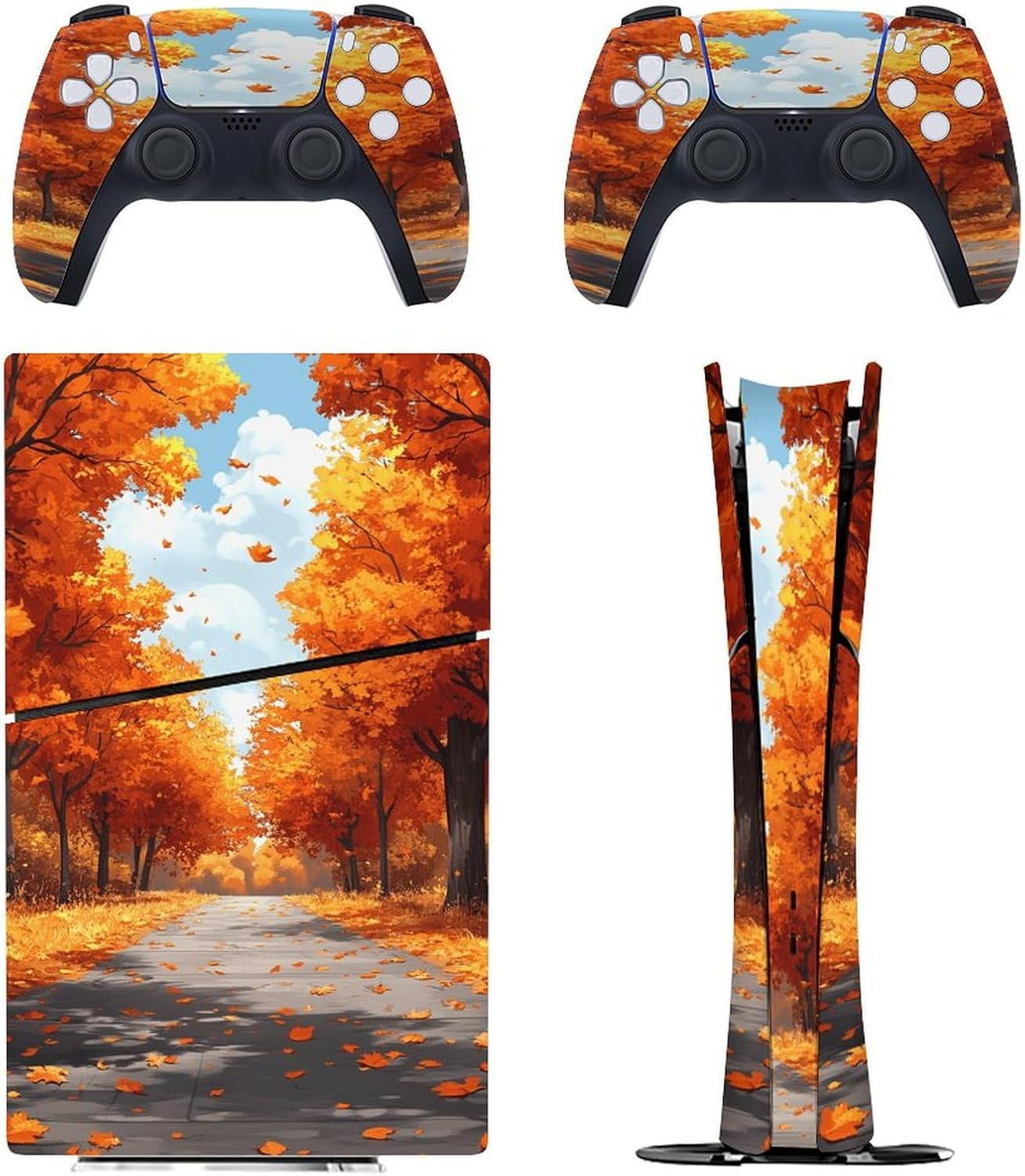 Skin for PS5 Slim Digital Edition, Sticker Cover for PlayStation 5 ...