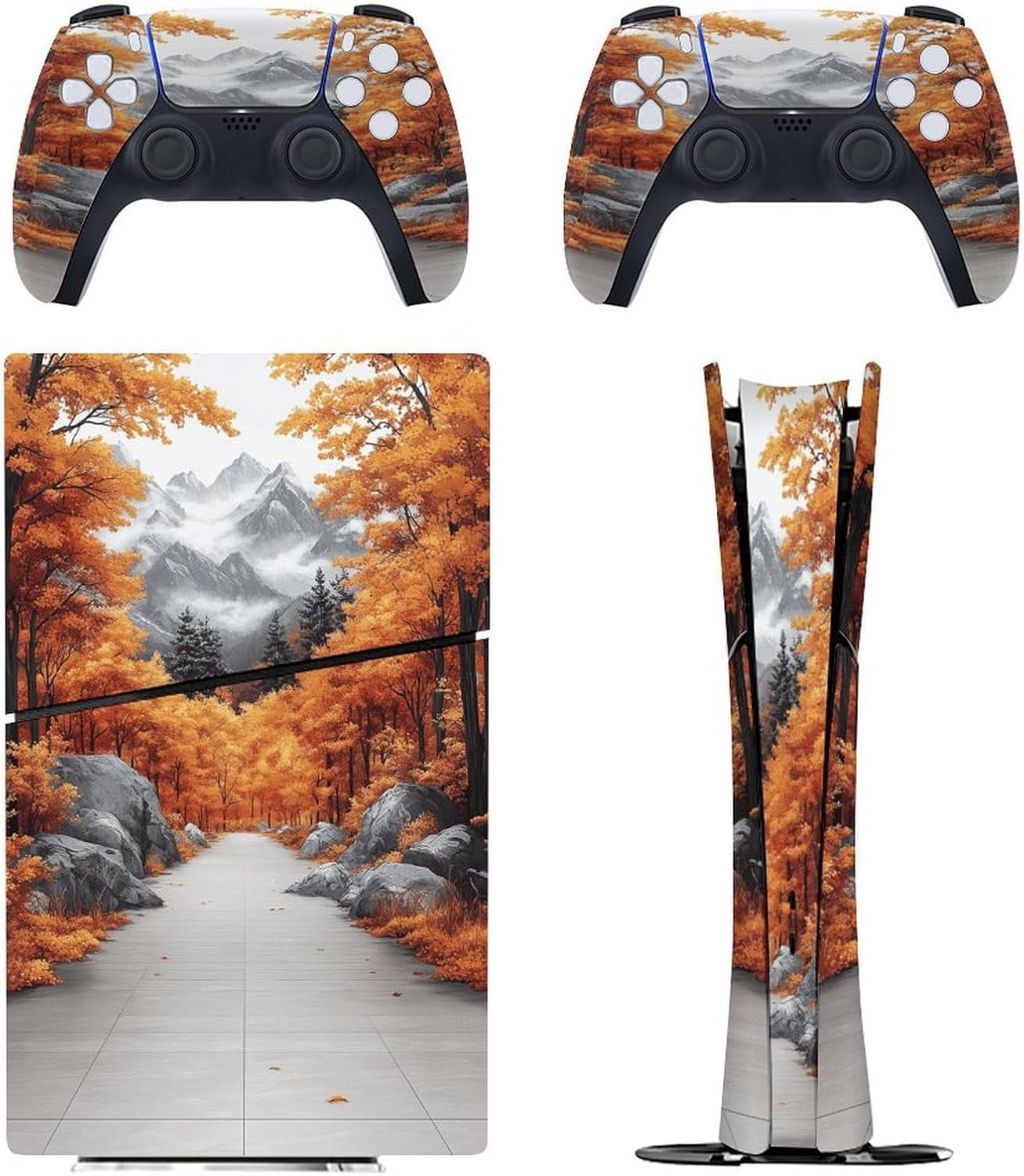 Skin for PS5 Slim Digital Edition, Sticker Cover for PlayStation 5 ...