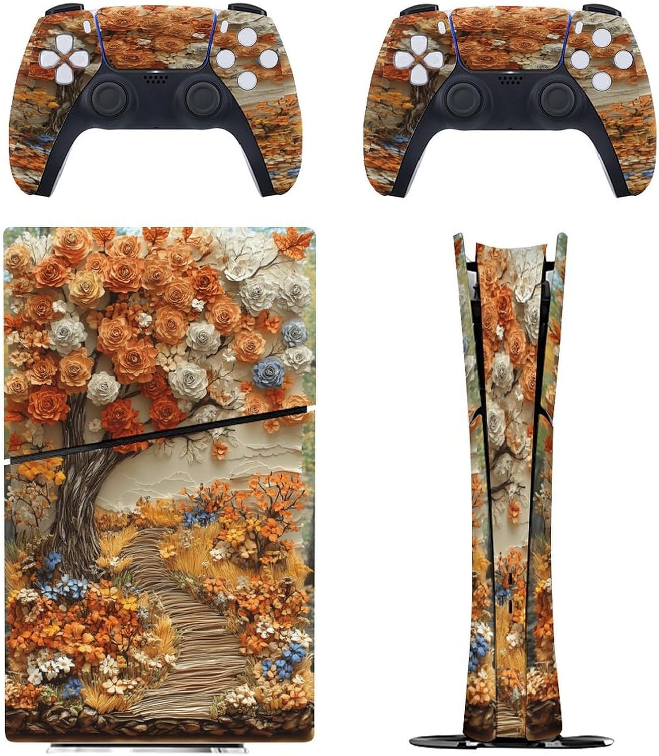 Skin for PS5 Slim Digital Edition, Sticker Cover for PlayStation 5 ...