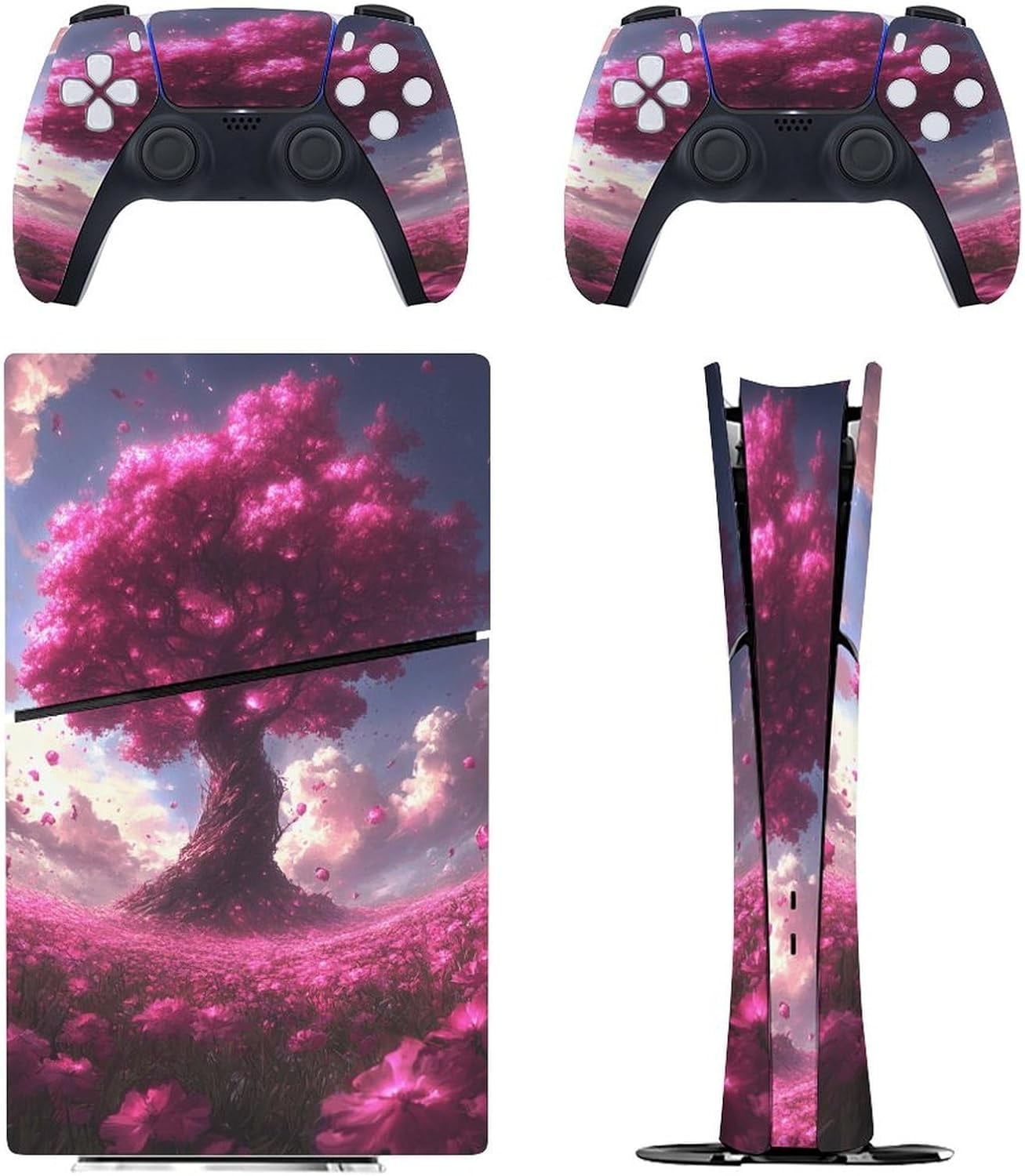 Skin for PS5 Slim Digital Edition, Sticker Cover for PlayStation 5 ...