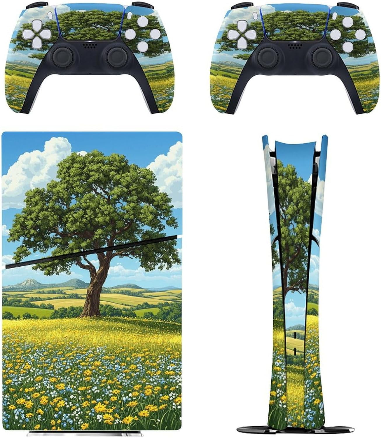 Skin for PS5 Slim Digital Edition, Sticker Cover for PlayStation 5 ...