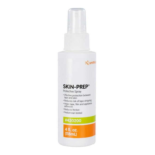 Skin-Prep Unscented Liquid Skin Barrier Spray, Protective Film, Ostomy ...