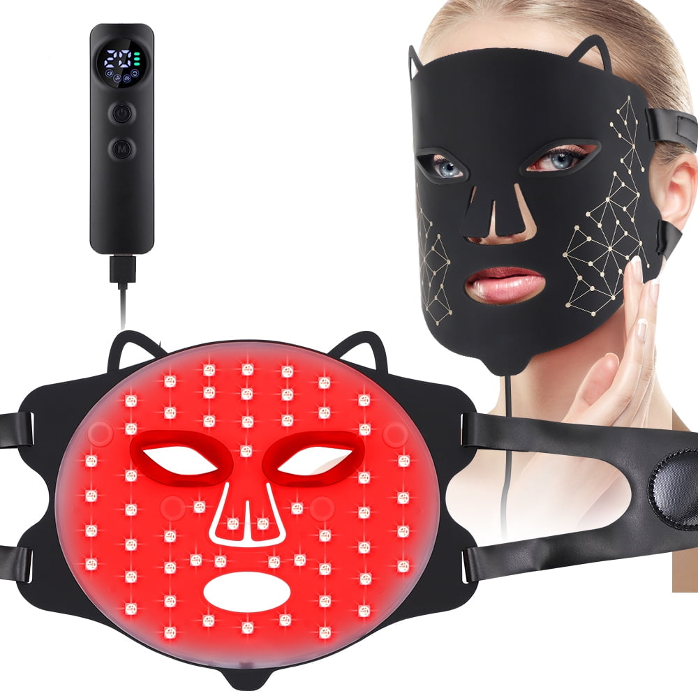 Skin Rejuvenation Photon Mask, LED Facial Skin Care Mask, Anti-Aging ...