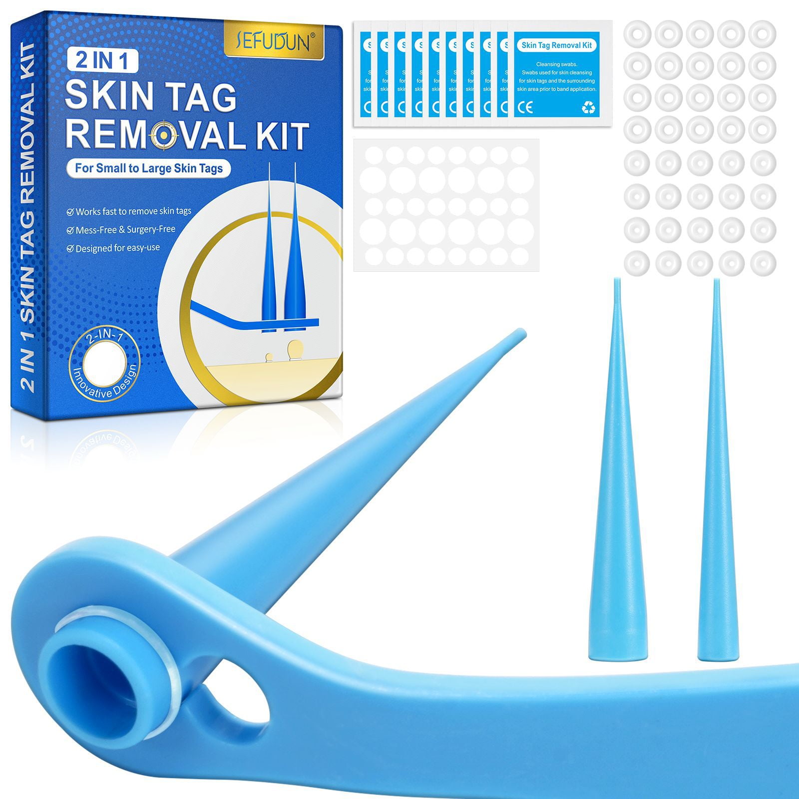 Skin Removal Kit Tools Accessory for Home Use, Safe and Effective Skin ...