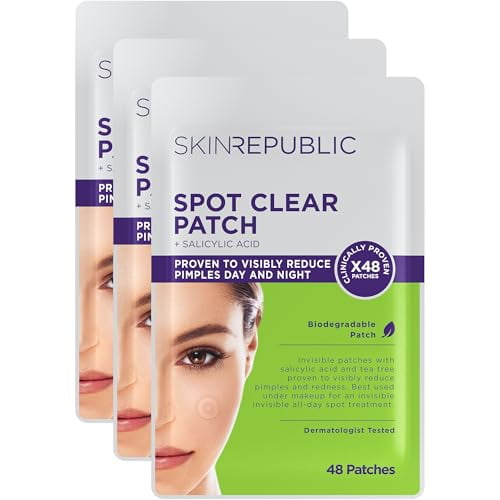 Skin Republic 3 Pack Spot Clear Patches (48 x Patches) - Walmart.com