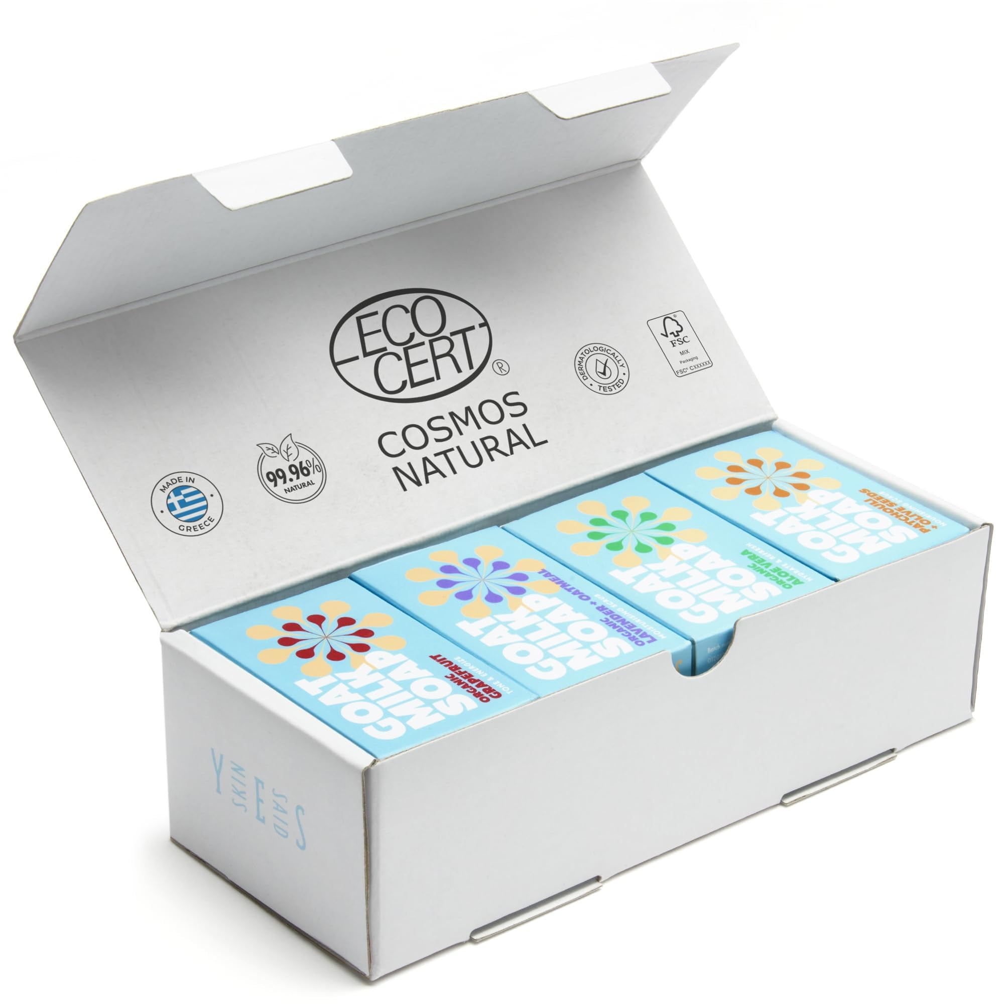 Skin Said Yes Goats MMF7 Milk Bars Set - for Eczema Psoriasis Soap ...