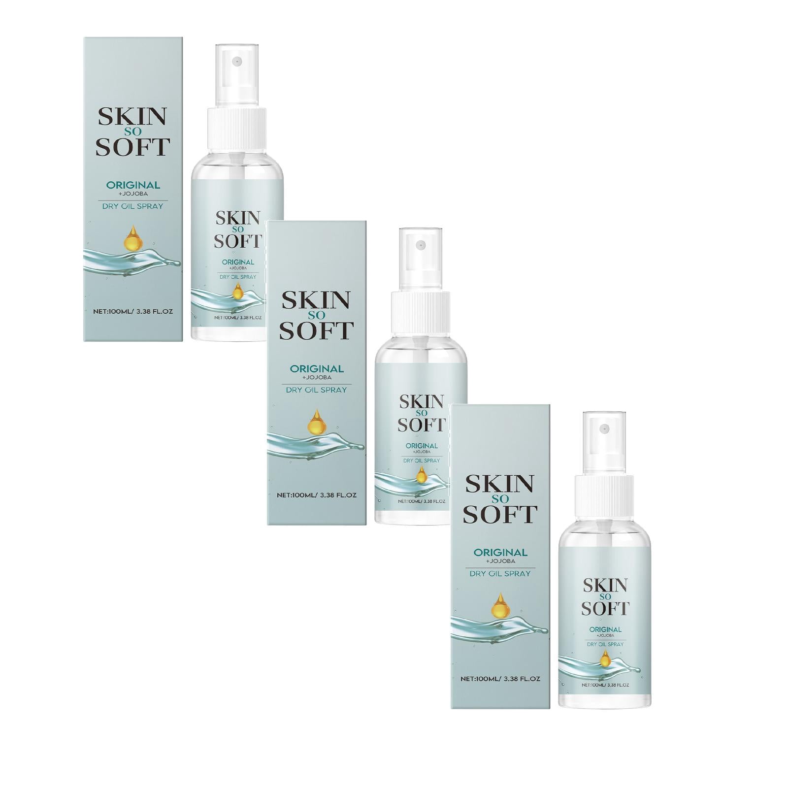 Skin So Soft Dry Oil Spray Original Non-Greasy Moisturizing Hydrating ...