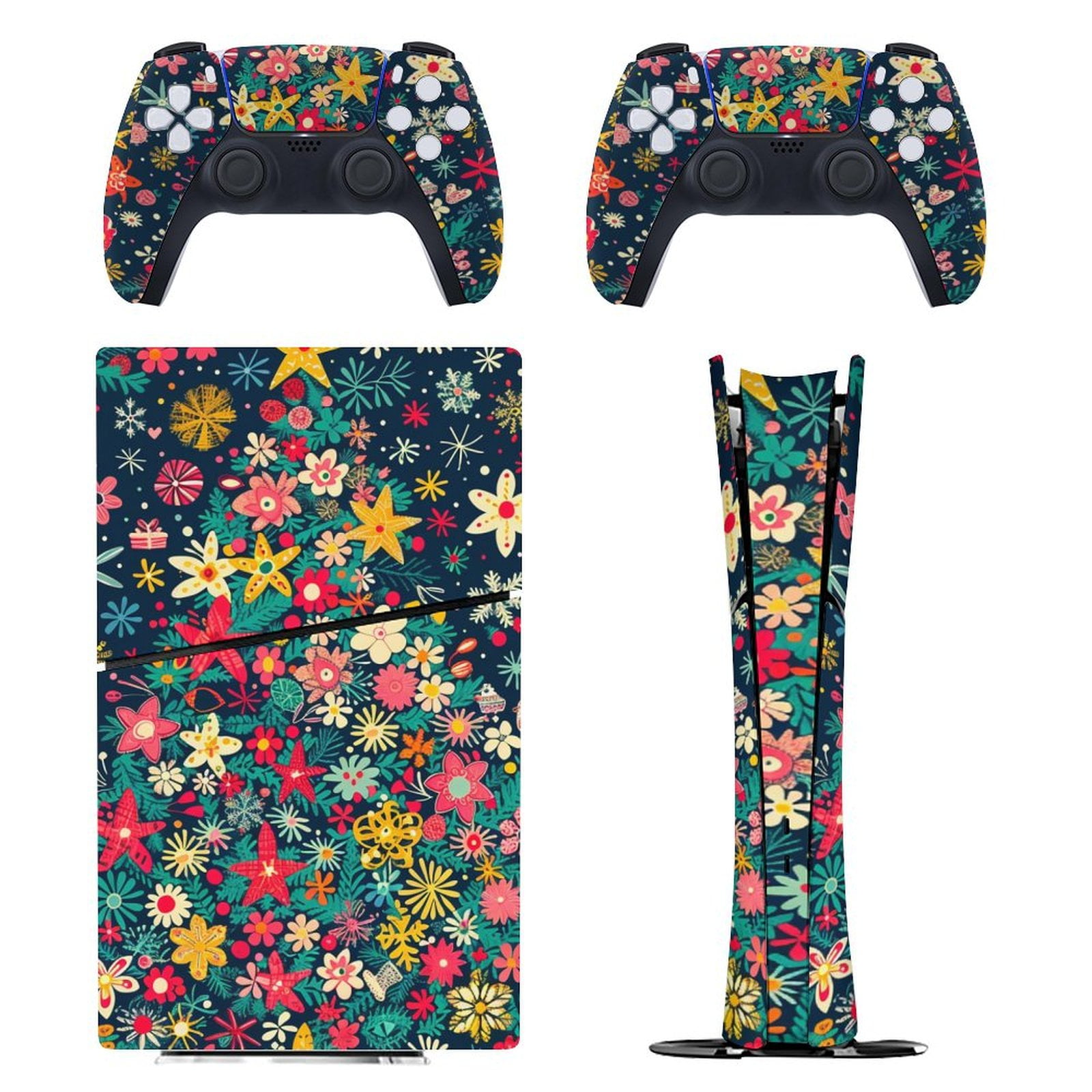 Skin Sticker for PS5 Slim Standard Disc Digital Edition Console and ...