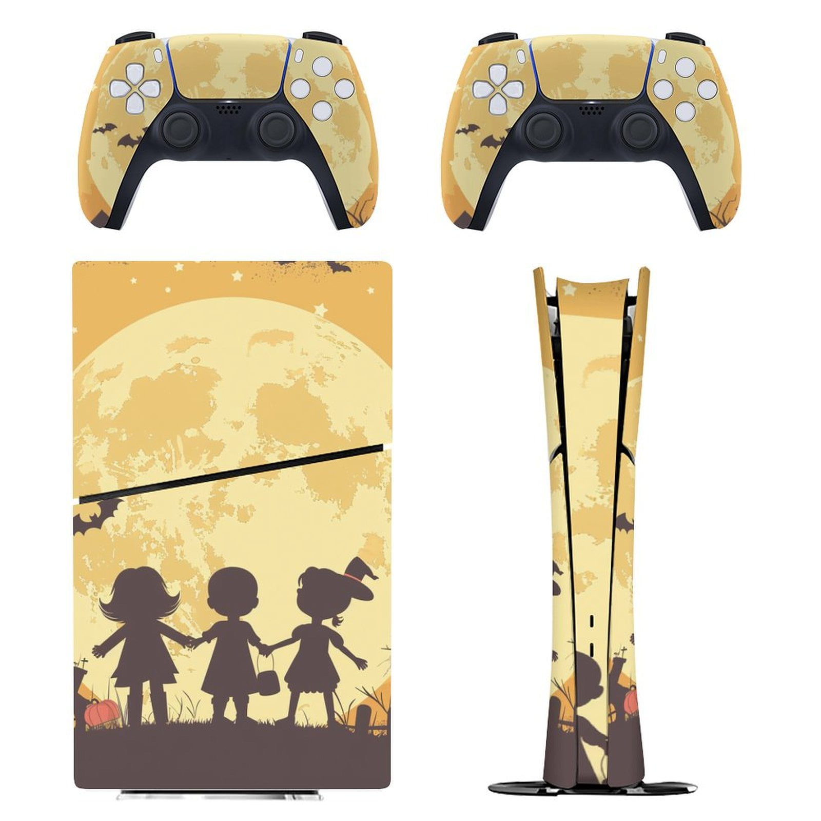 Skin Sticker for PS5 Slim Standard Disc Digital Edition Console and ...